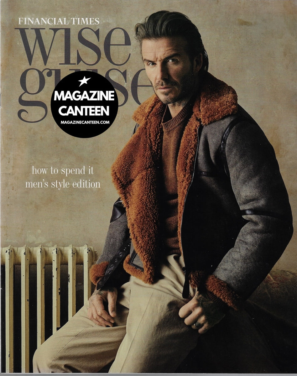 How To Spend It Magazine - DAVID BECKHAM Damian Foxe – magazine canteen