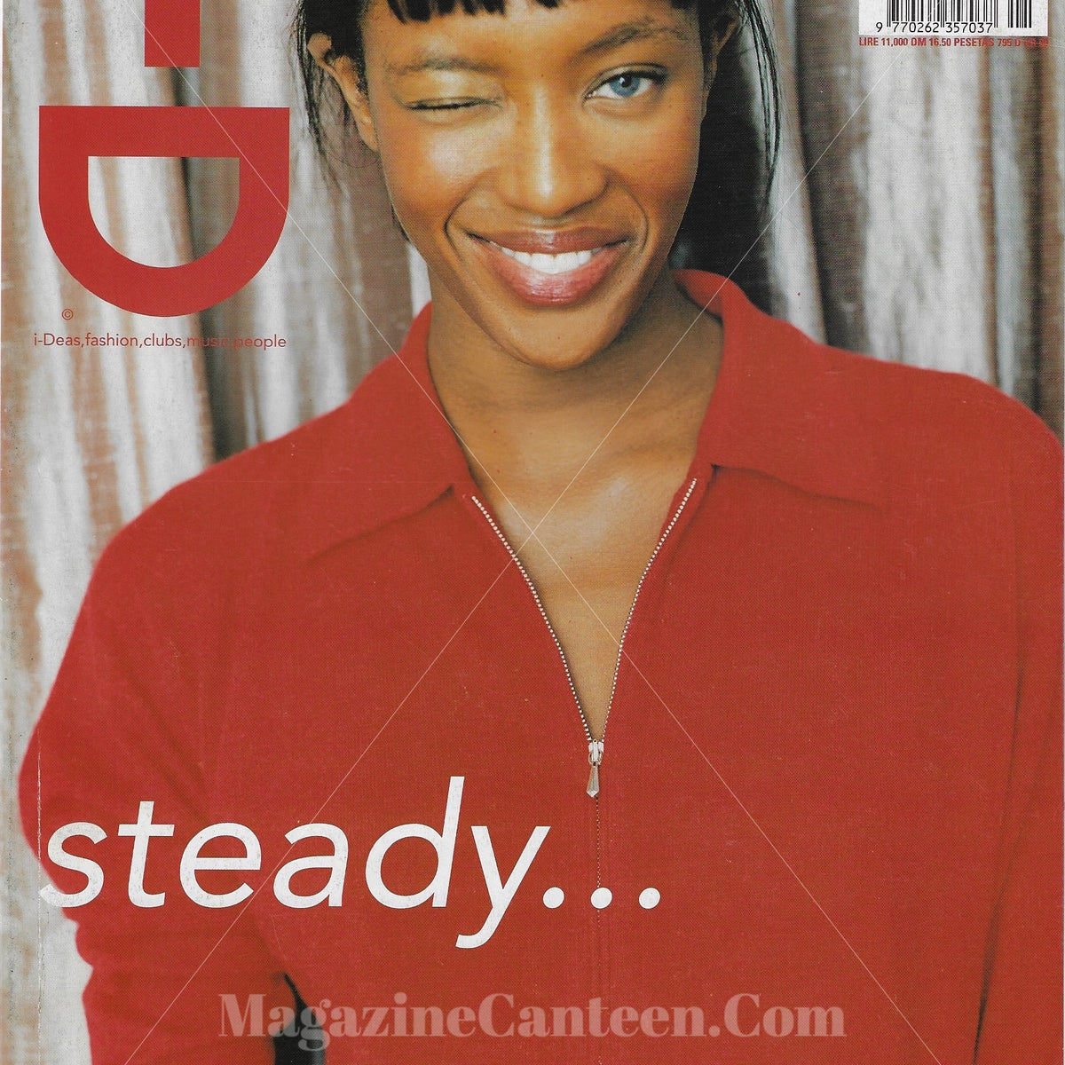 I-D Magazine 172 - Naomi Campbell 1998 – magazine canteen