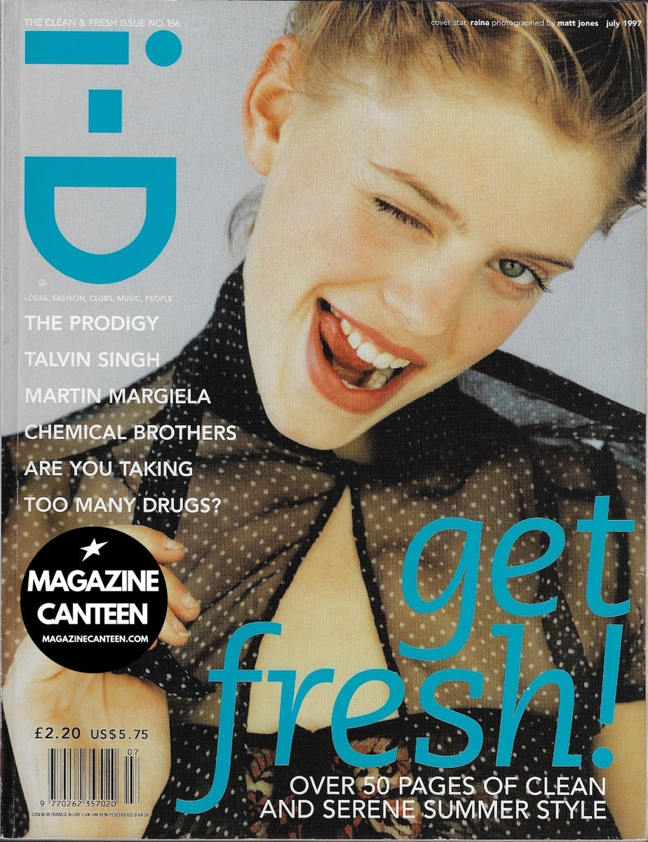 I-D Magazine 166 - Raina Matt Jones ALEK WEK Martin Margiela – magazine ...