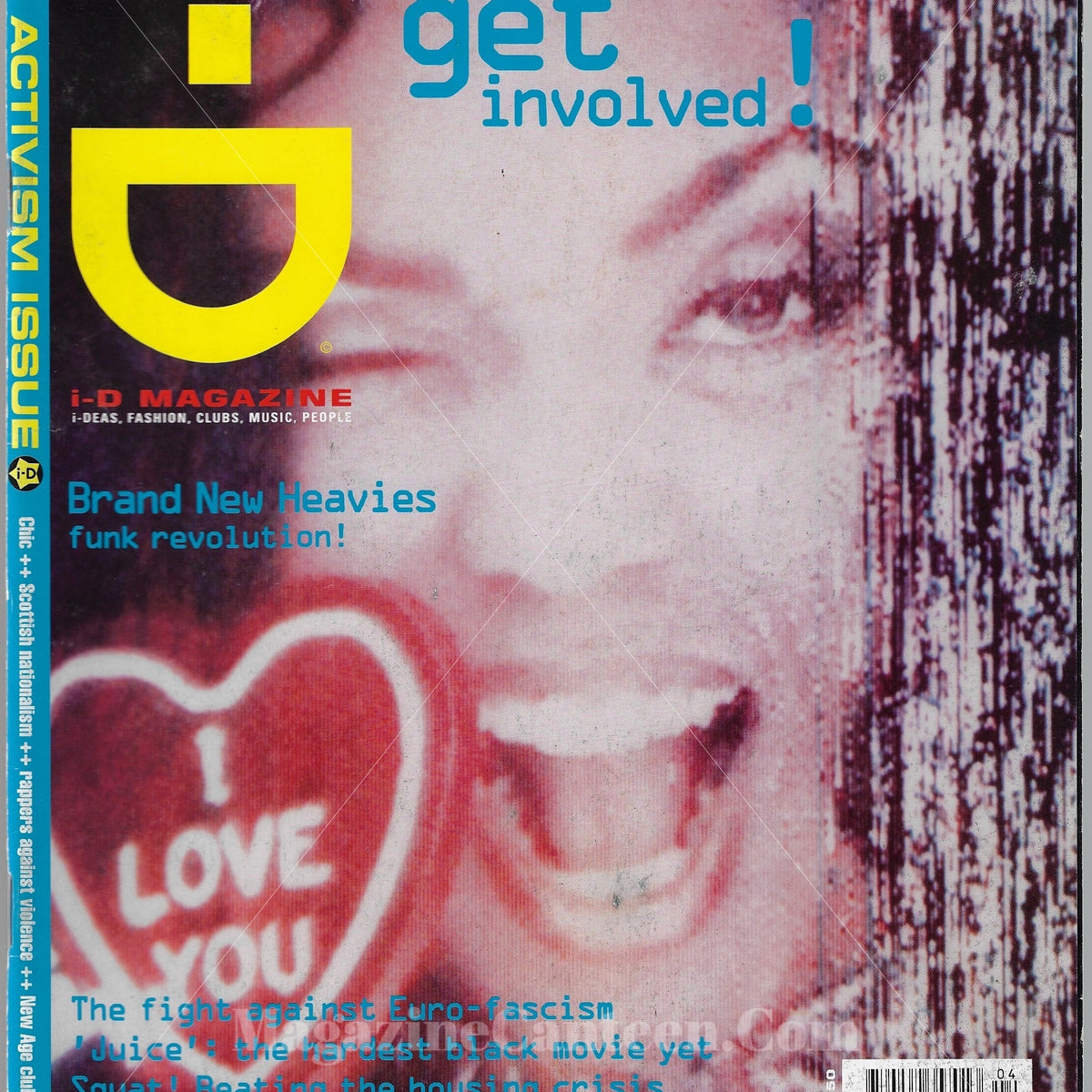 I-D Magazine 103 - N'dea Davenport 1992 – magazine canteen