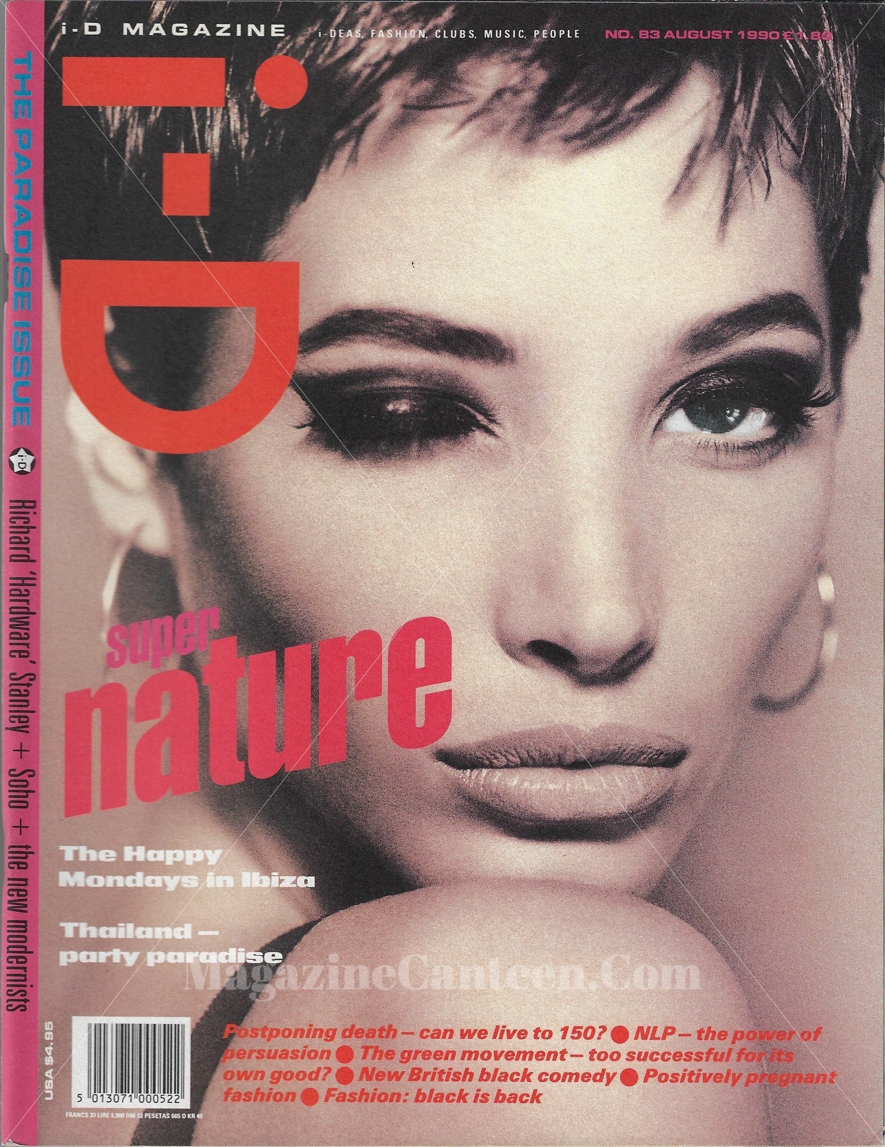 I-D Magazine 83 - Christy Turlington 1990 – magazine canteen