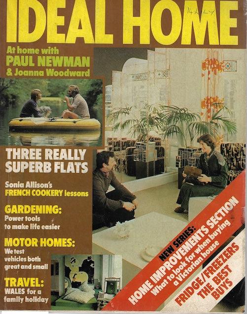 Ideal Home Magazine - Paul Newman Joanna Woodward – magazine canteen