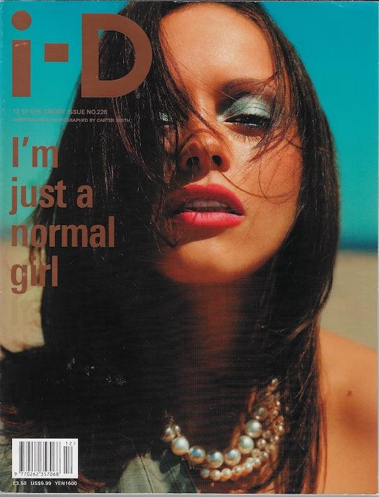 I-D Magazine 226 - Christina Ricci 2002 Monica Bellucci Naomi Campbell ...