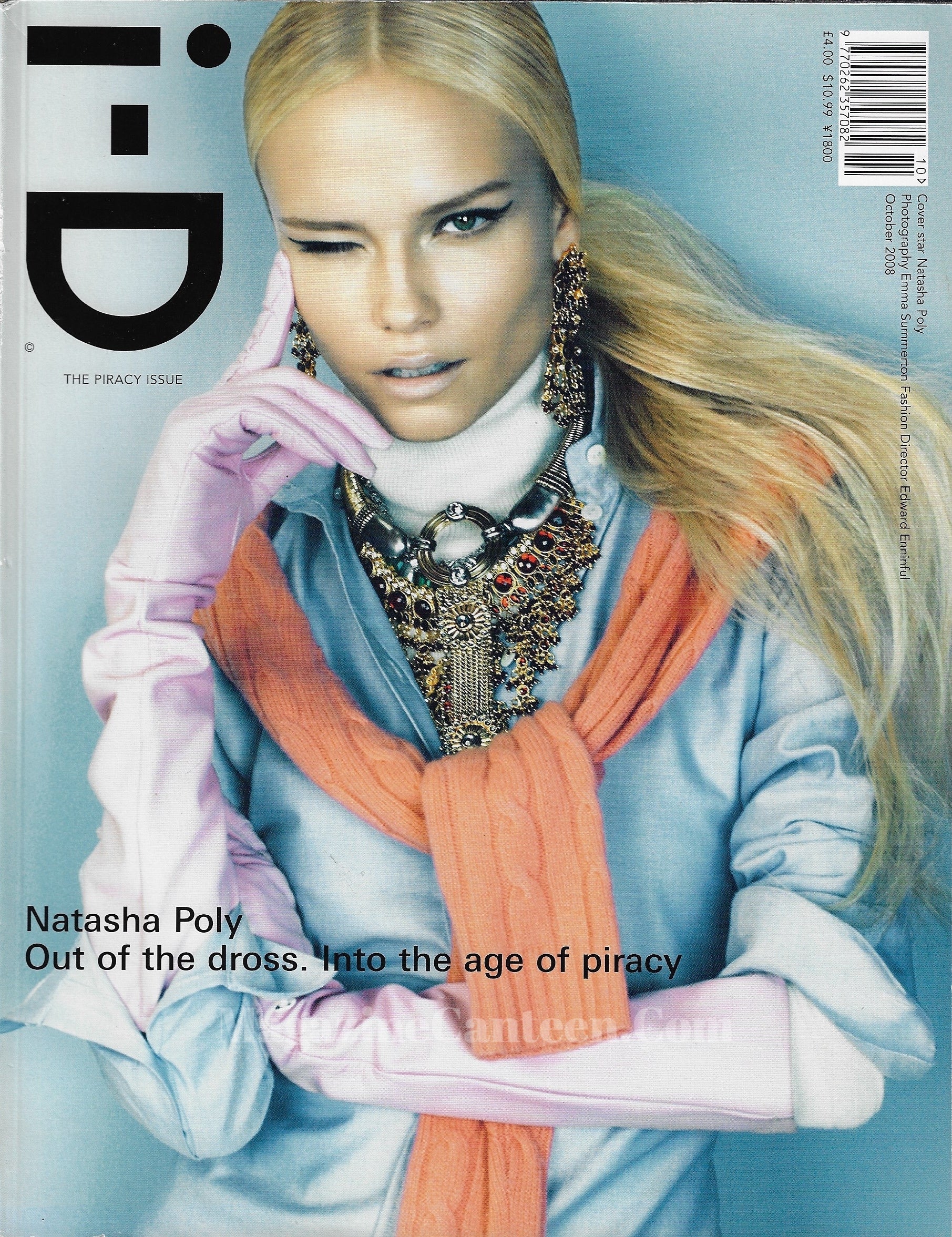 I-D Magazine 292 - Natasha Poly 2008 – magazine canteen