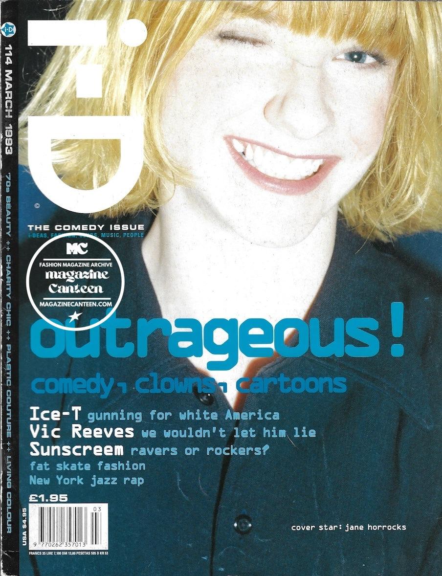 I-D Magazine 114 - Jane Horrocks David Sims Emma Balfour Reeves & Mort ...