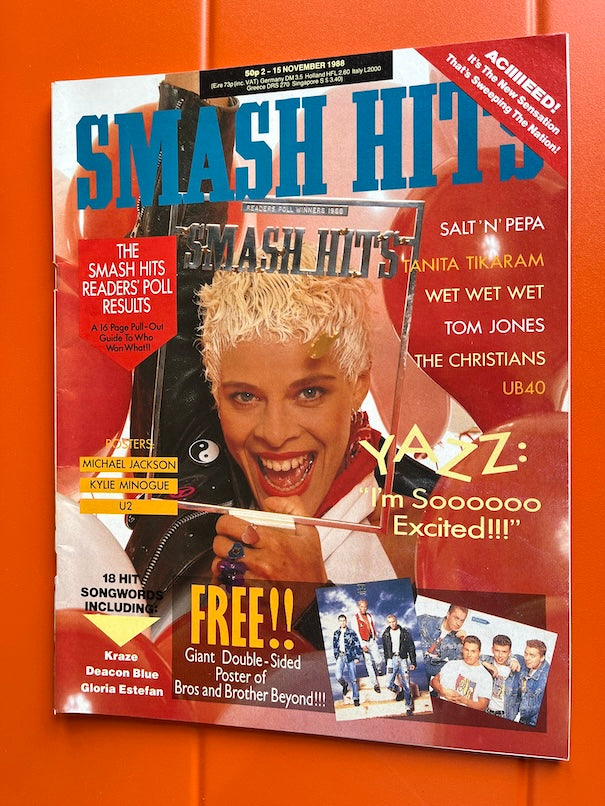 Smash Hits Magazine - Yazz BROS Salt N Pepa – magazine canteen