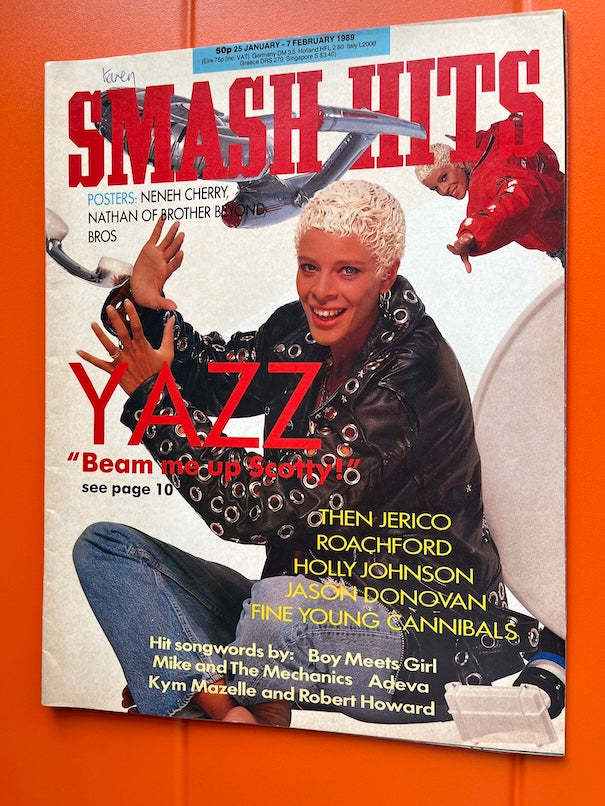 Smash Hits Magazine - YAZZ Roachford HOLLY JOHNSON – magazine canteen