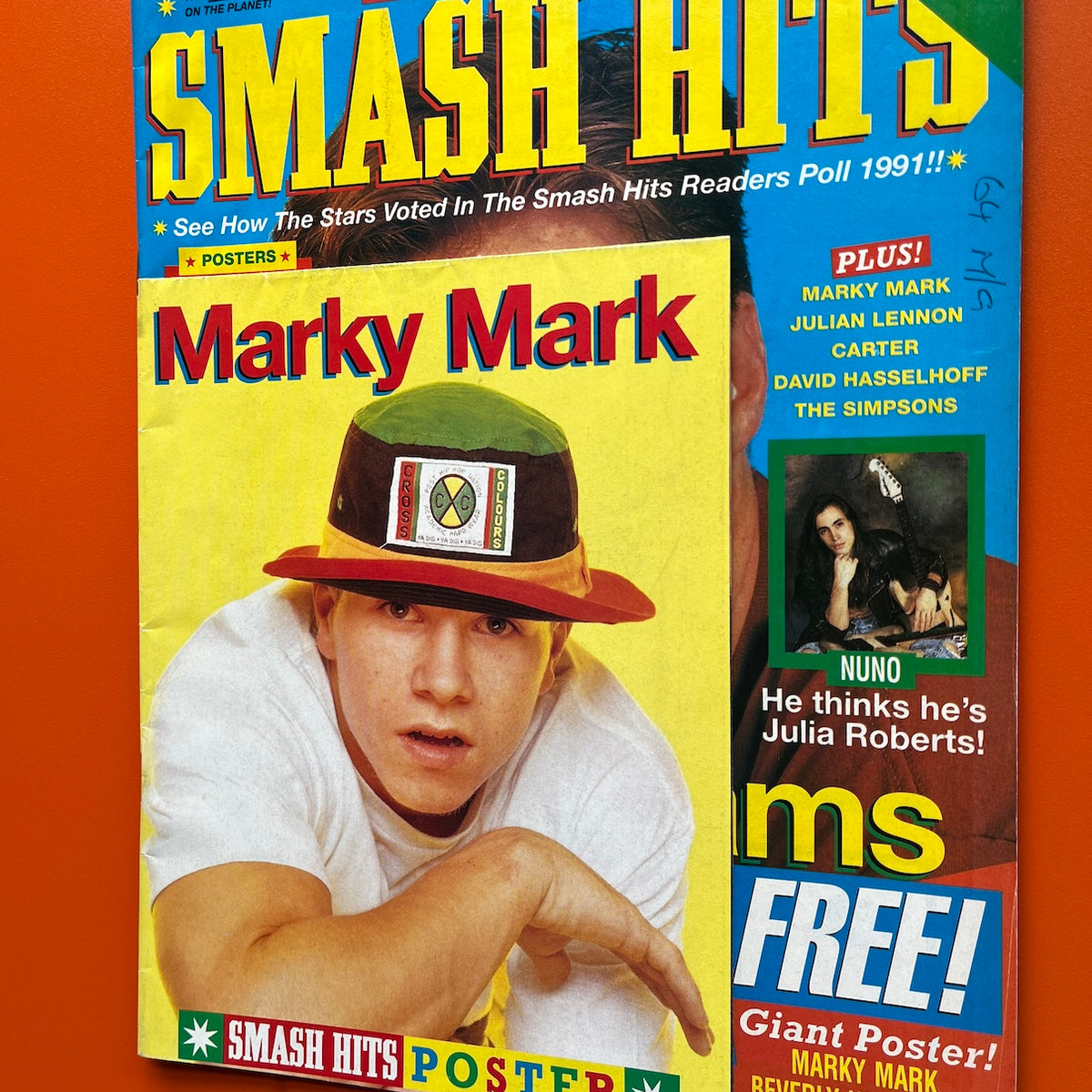 Smash Hits Magazine - Bryan Adams MARK WAHLBERG Extreme – magazine canteen