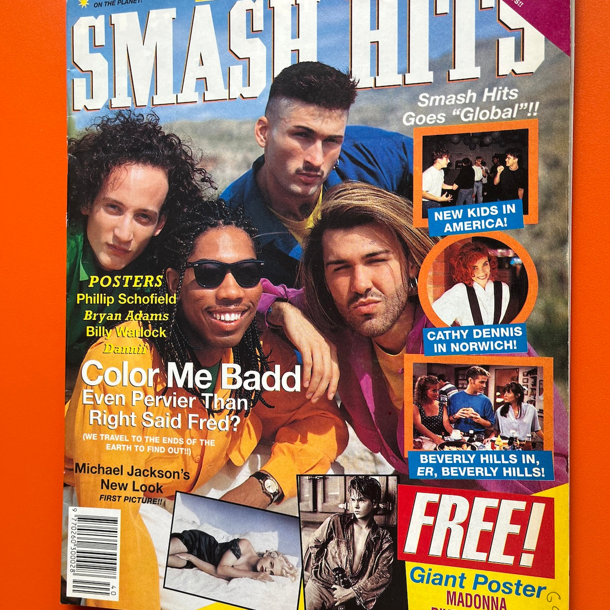 Smash Hits Magazine - COLOR ME BADD Cathy Dennis – magazine canteen