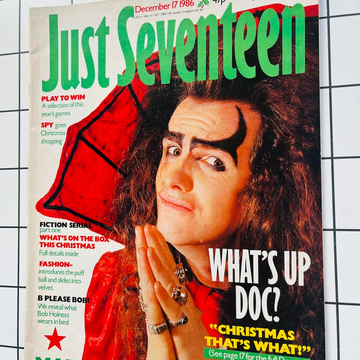 Just Seventeen Magazine - CLIVE JACKSON Doctor And The Medics ...