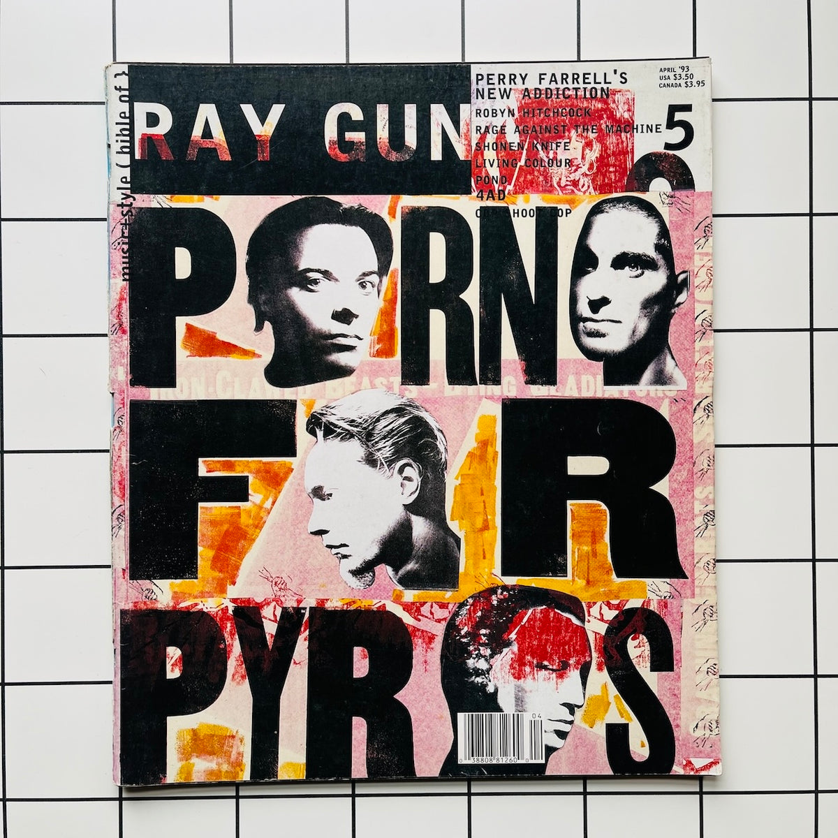 Raygun Magazine 5 - Porno For Pyros Perry Farrell – magazine canteen