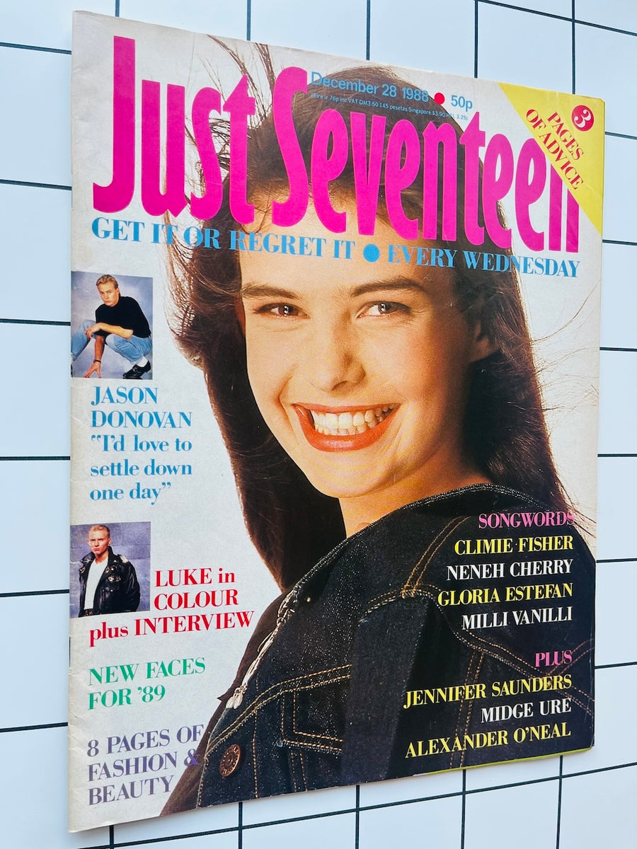 Just Seventeen Magazine - Jason Donovan – magazine canteen