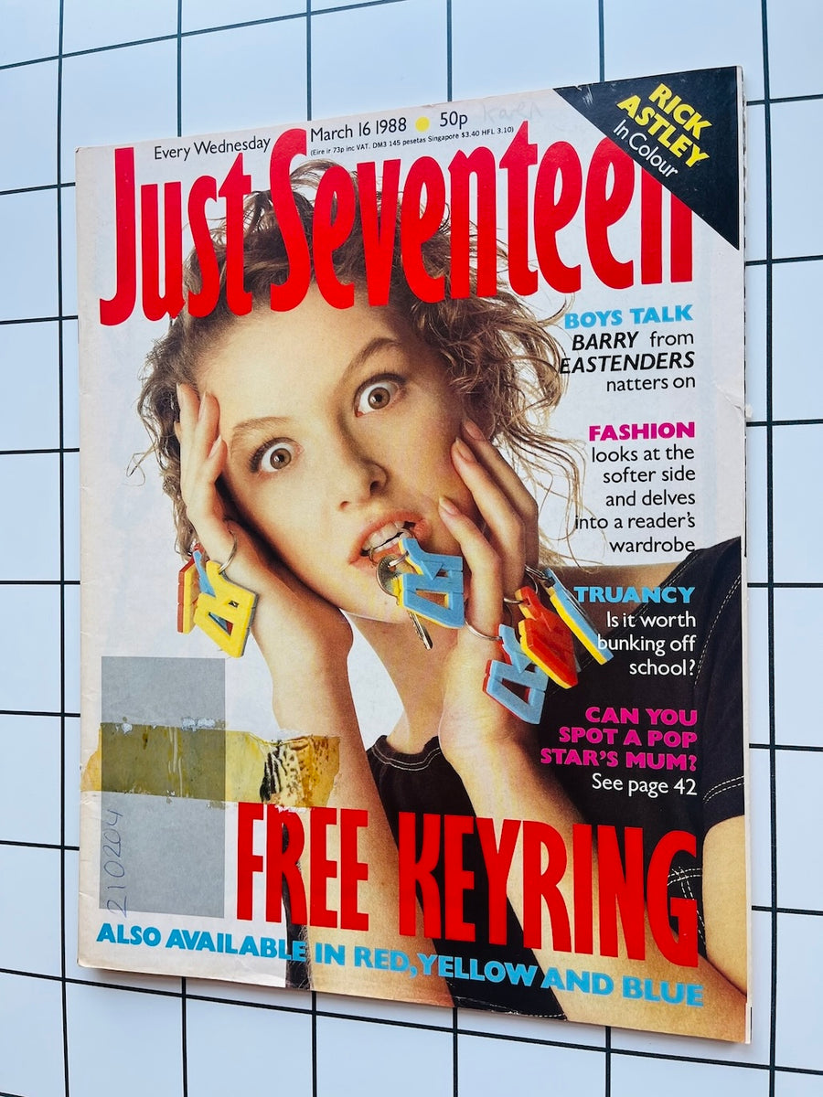 Just Seventeen Magazine - Belinda Carlisle GARY HAILES – magazine canteen
