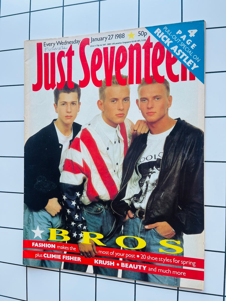 Just Seventeen Magazine - Bros SU POLLARD Krush – magazine canteen
