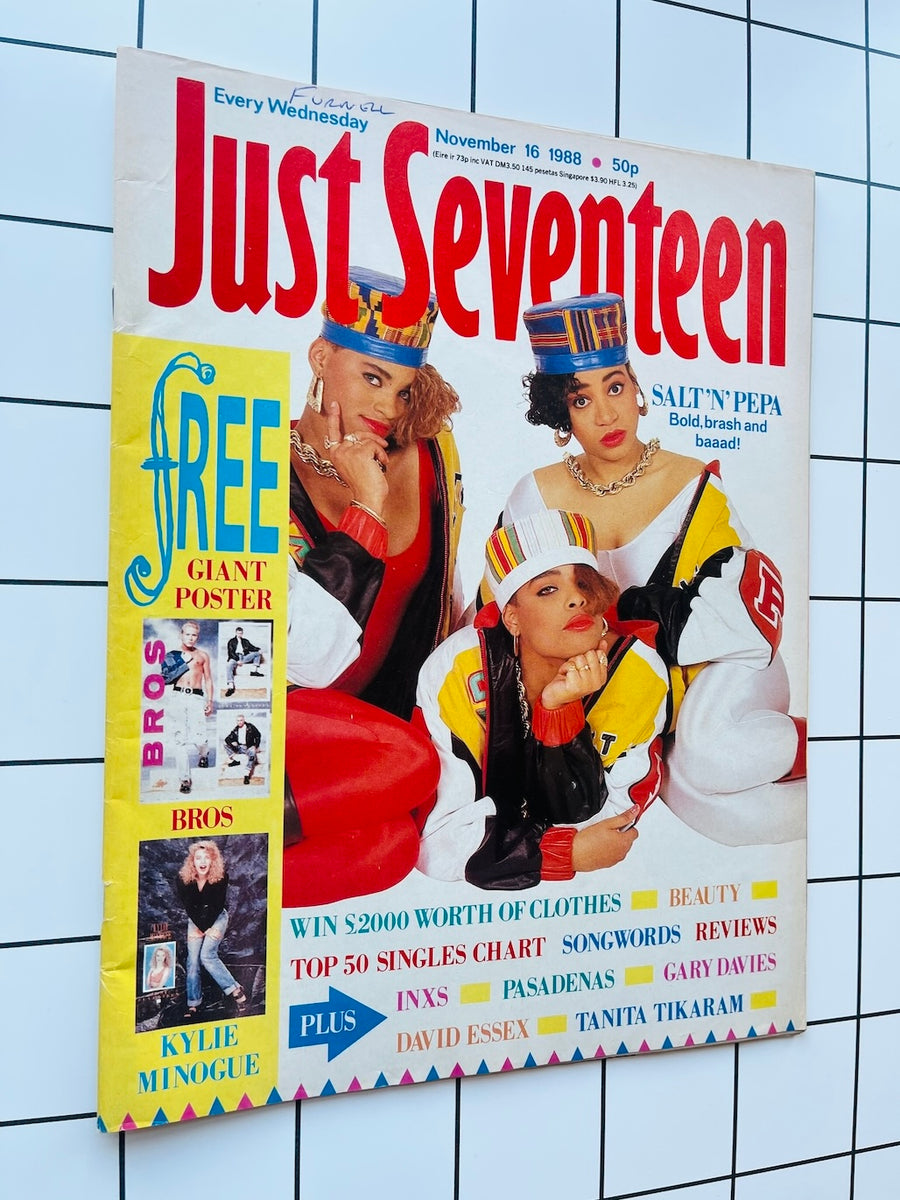 Just Seventeen Magazine - Salt N Pepa MICHAEL HUTCHENCE – magazine canteen