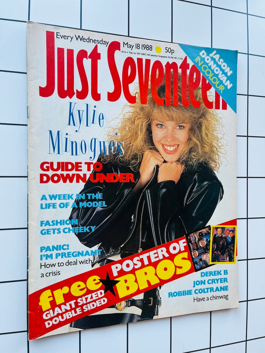 Just Seventeen Magazine - KYLIE MINOGUE Robbie Coltrane – magazine canteen