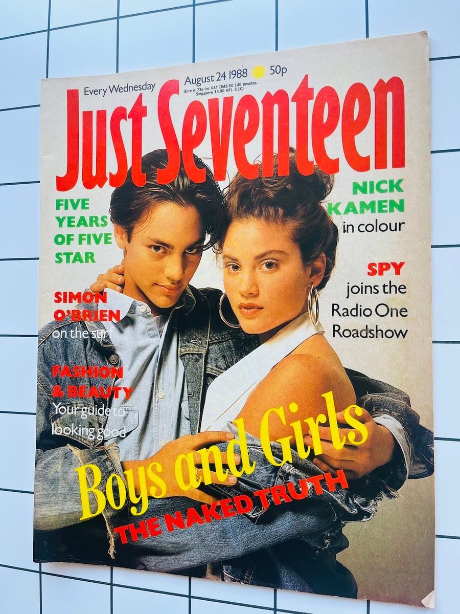 Just Seventeen Magazine - MALCOLM JEFFRIES Five Star SIMON O'BRIEN ...