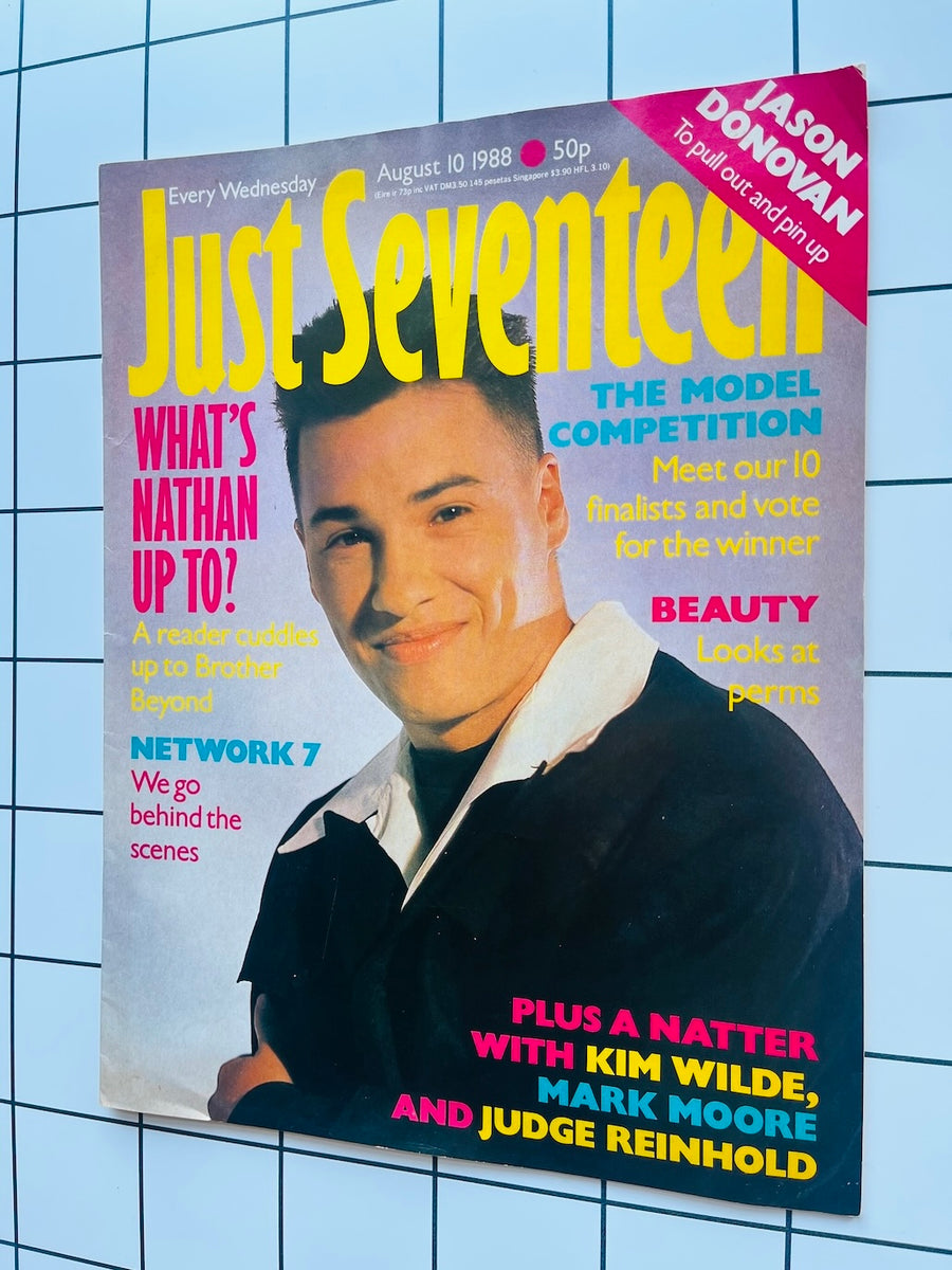 Just Seventeen Magazine - Brother Beyond NATHAN MOORE Judge Reinhold ...