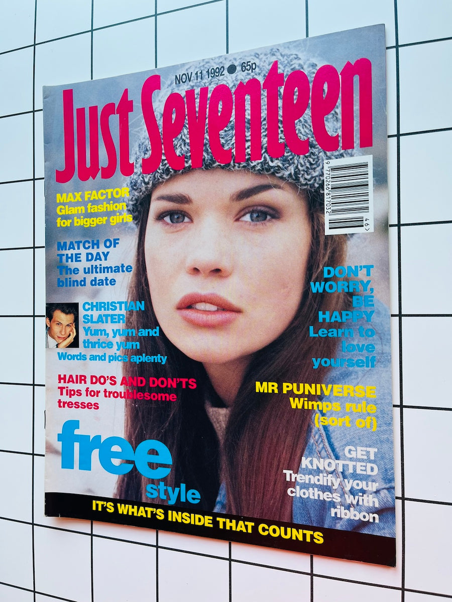 Just Seventeen Magazine - Christian Slater TOBY ANSTIS – magazine canteen
