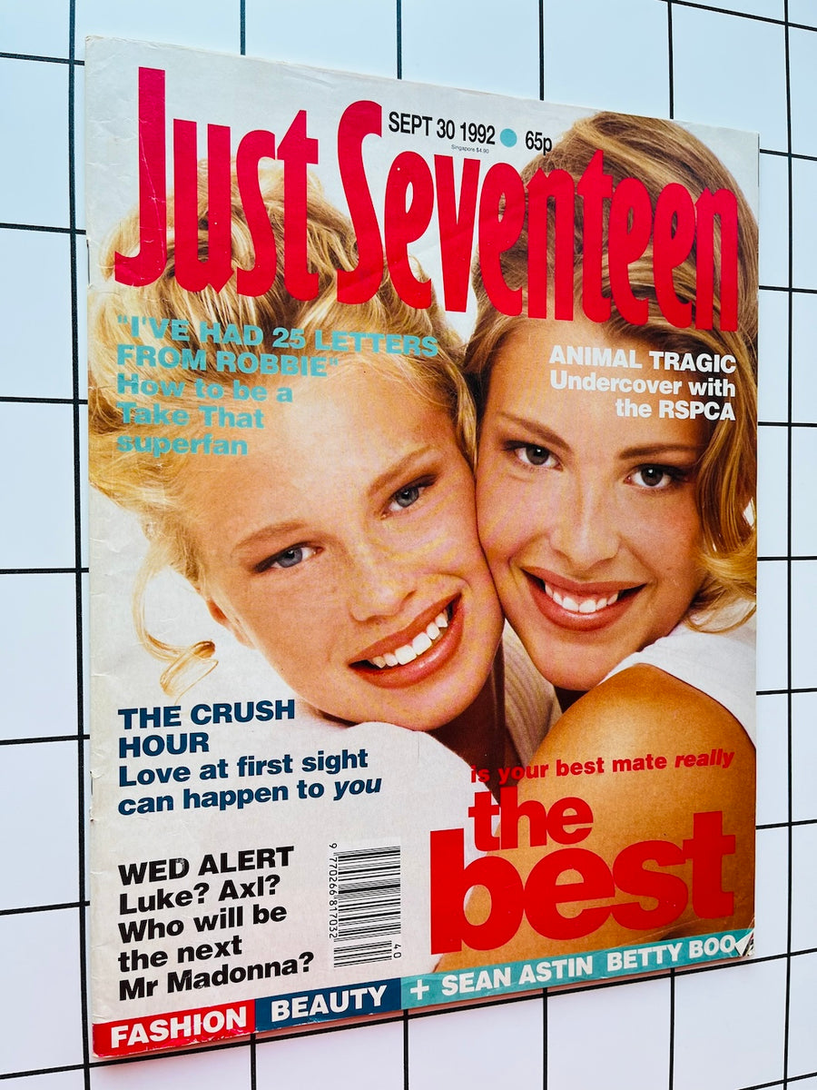 Just Seventeen Magazine - Boy George SEAN ASTIN – magazine canteen