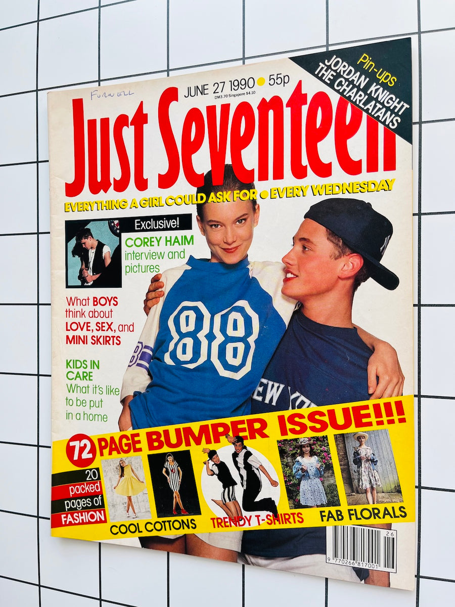 Just Seventeen Magazine - Corey Haim LISA FAULKNER – magazine canteen