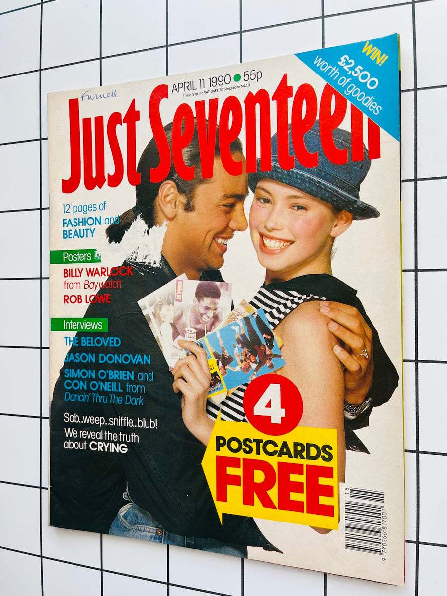 Just Seventeen Magazine - Jason Donovan CON O'NEILL Malcolm Jeffries ...