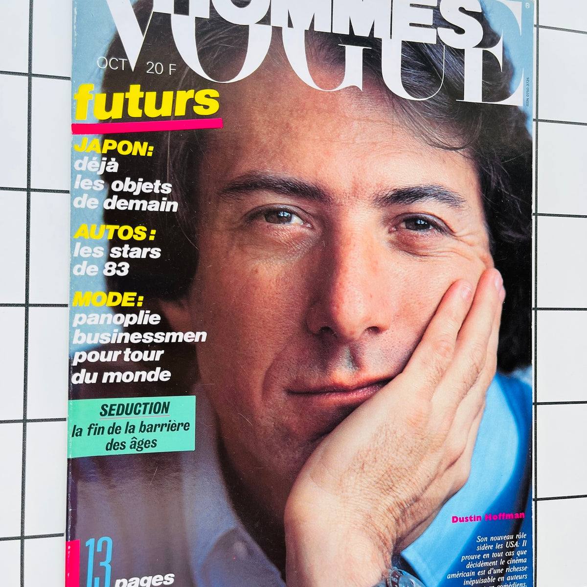 Vogue Hommes Magazine - Dustin Hoffman JAPAN Paolo Roversi – magazine ...