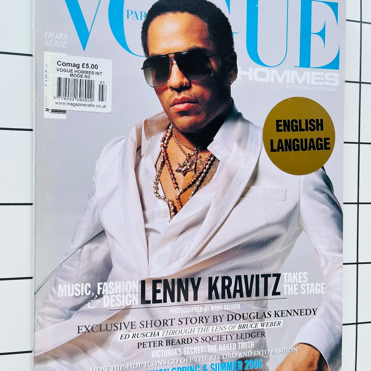 Vogue Hommes Magazine - LENNY KRAVITZ Victorias Secret TROY GARITY ...