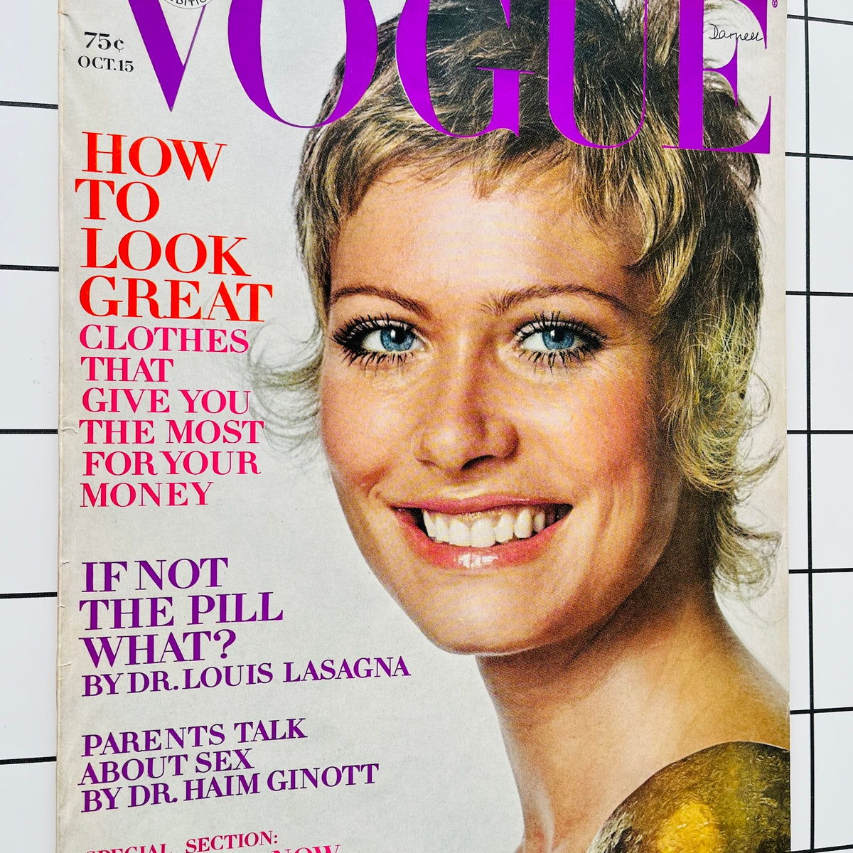 Vogue USA Magazine October 1969 - Susan Schoenberg - Wishupon