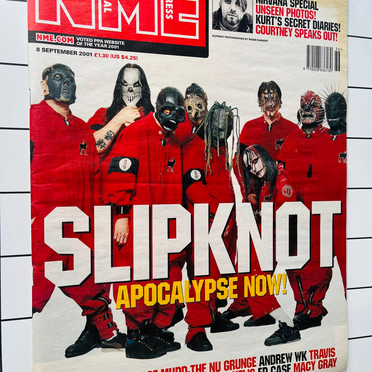 The NME Magazine - Slipknot – magazine canteen