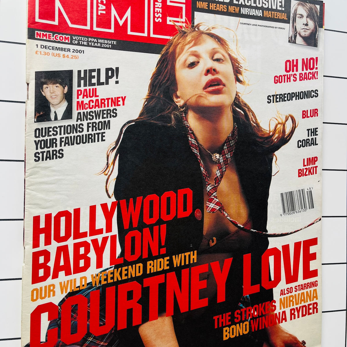 The NME Magazine - Courtney Love – magazine canteen
