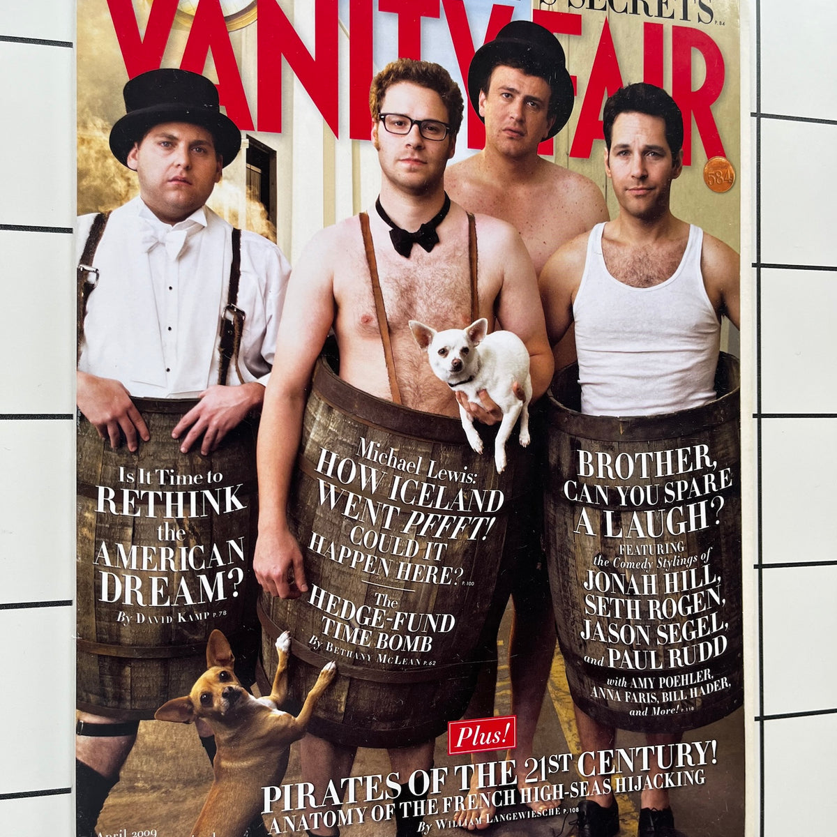 Vanity Fair Magazine - Seth Rogen PAUL RUDD Jonah Hill – magazine canteen