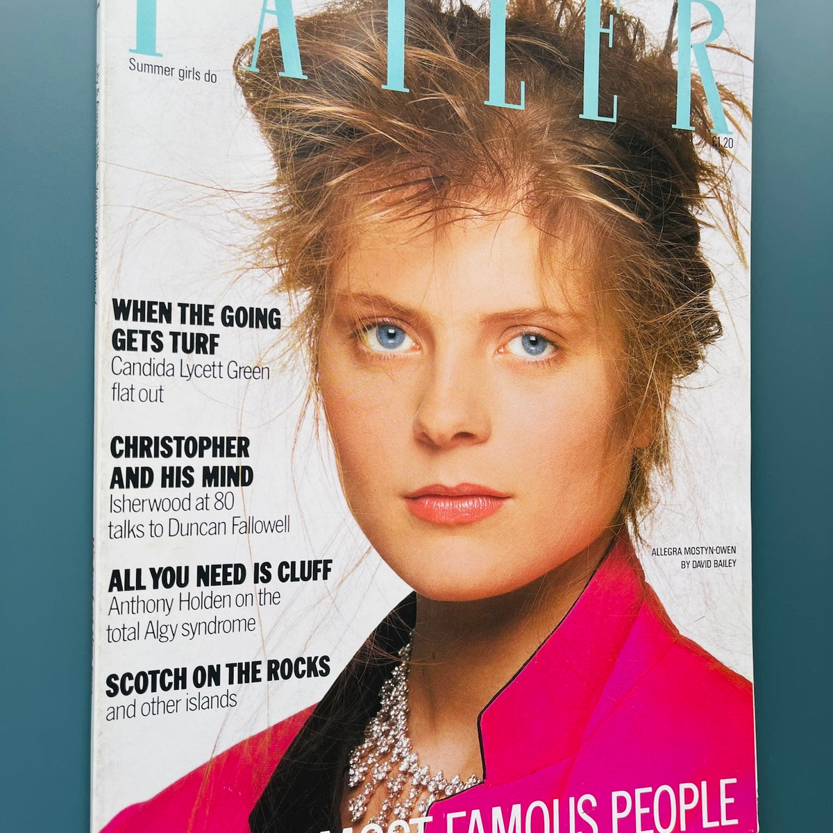 Tatler Magazine - Allegra Owen JEAN PAUL GAULTIER Mario Testino ...