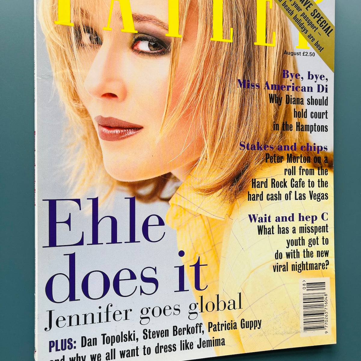 Tatler Magazine - JENNIFER EHLE Dan Topolski Normandie Keith – magazine ...