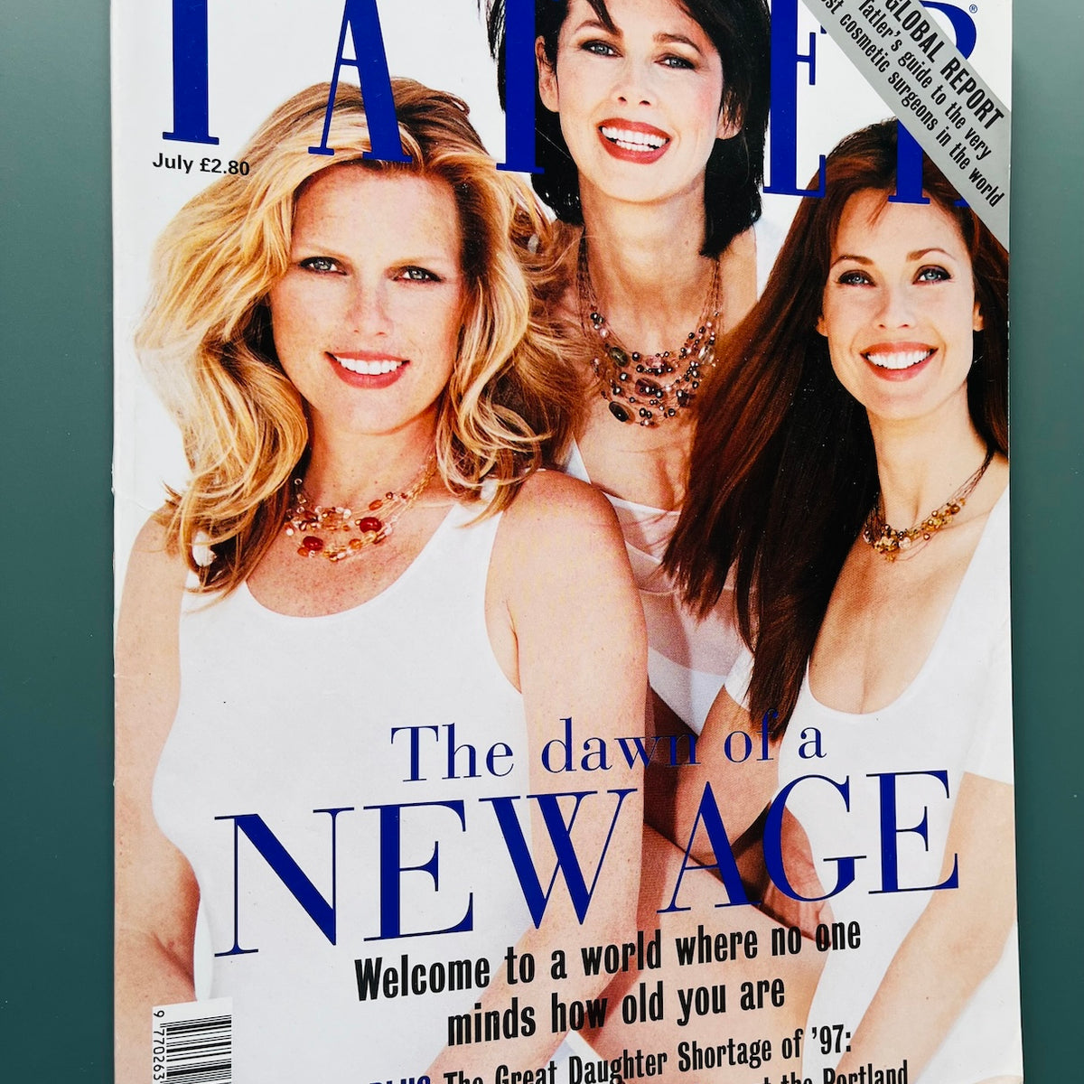 Tatler Magazine - Patti Hansen CAROL ALT Dayle Haddon – magazine canteen