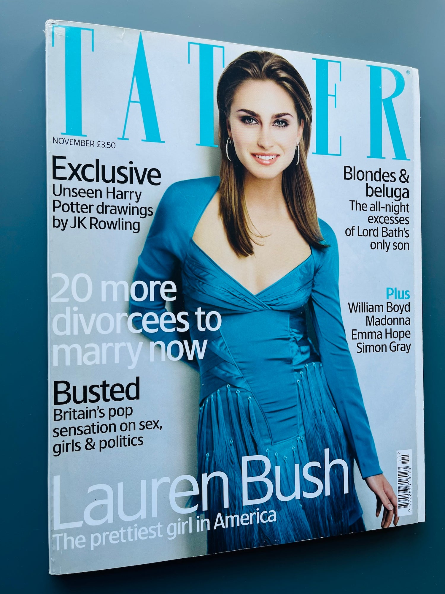 Tatler Magazine - Lauren Bush BUSTED Michael Roberts – magazine canteen