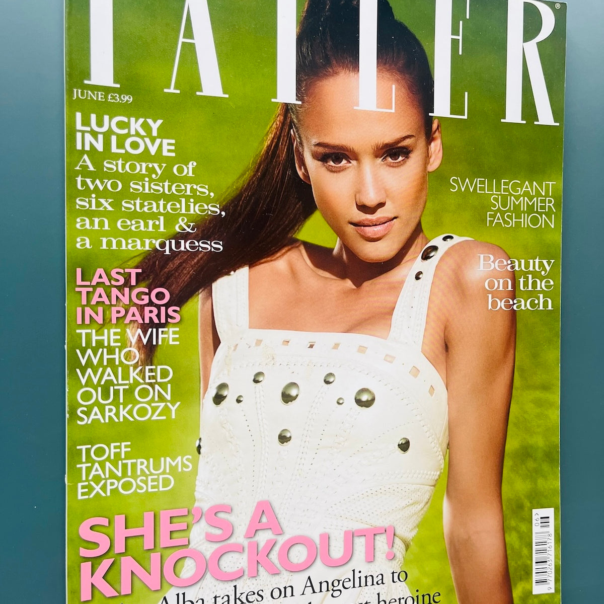 Tatler Magazine - Jessica Alba – magazine canteen