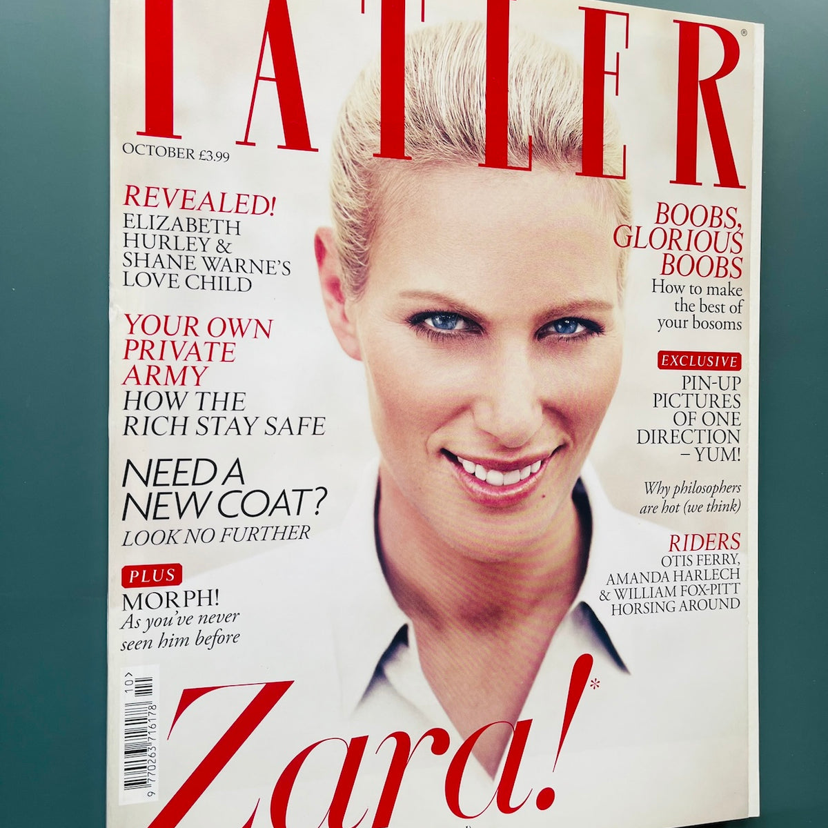 Tatler Magazine - Zara Phillips HARRY STYLES One Direction – magazine ...