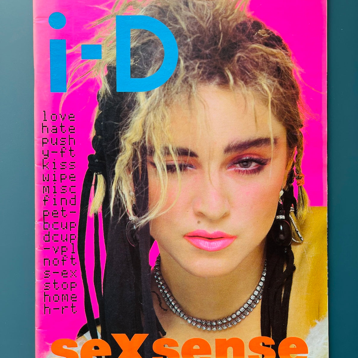 I-D Magazine 15 - Madonna Mark Lebon 1984 – magazine canteen