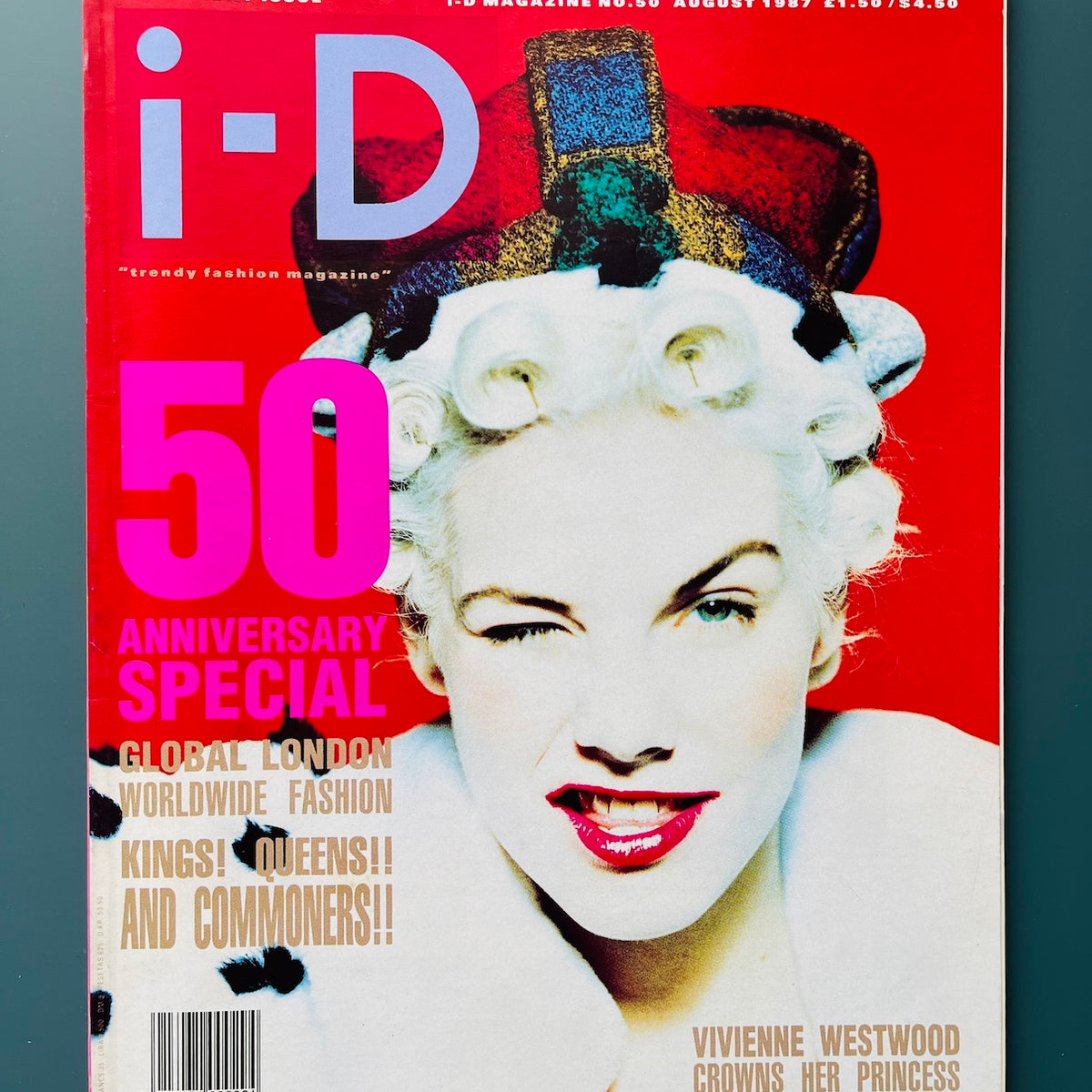 I-D Magazine 50 - Sarah Stockbridge Vivienne Westwood 1987 – magazine ...