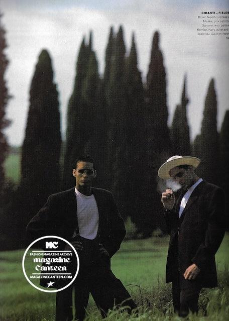 UK Magazine - Male Model NICK SCOTTI Roger Charity – magazine canteen