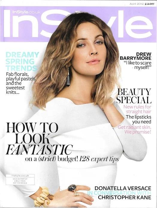 InStyle Magazine - Drew Barrymore Gillian Anderson – magazine canteen