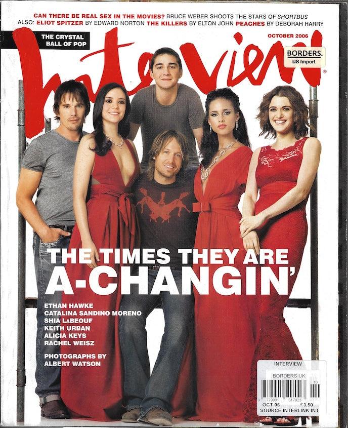 Interview Magazine - SHIA LABEOUF Ethan Hawke RACHEL WEISZ – magazine ...