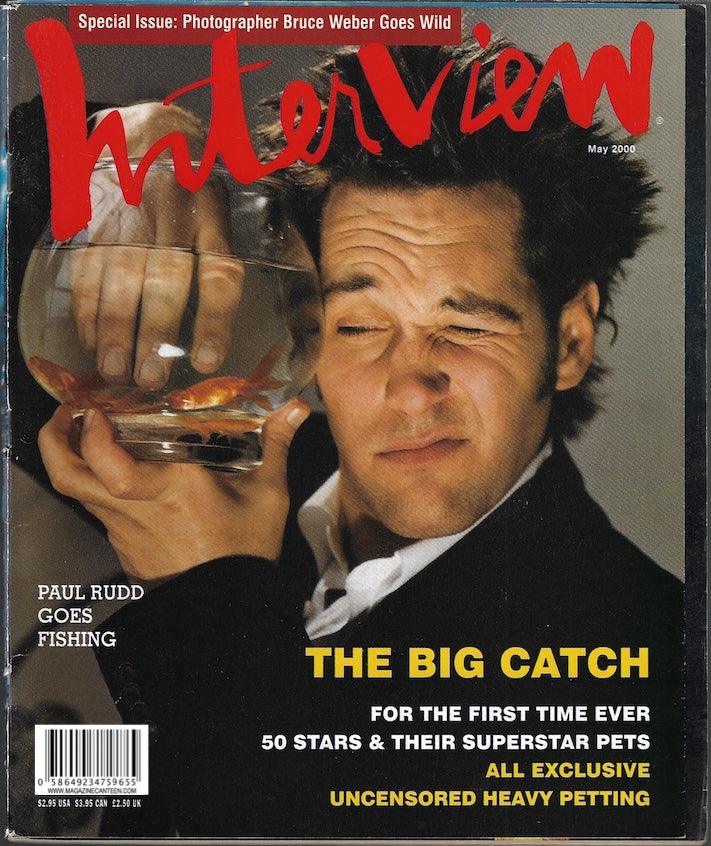 Interview Magazine - Paul Rudd BRUCE WEBER Benjamin Bratt – magazine ...