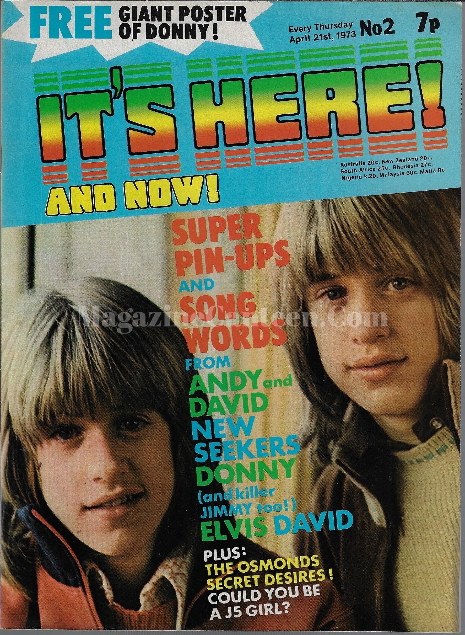 It's Here Magazine - Andy & David – magazine canteen