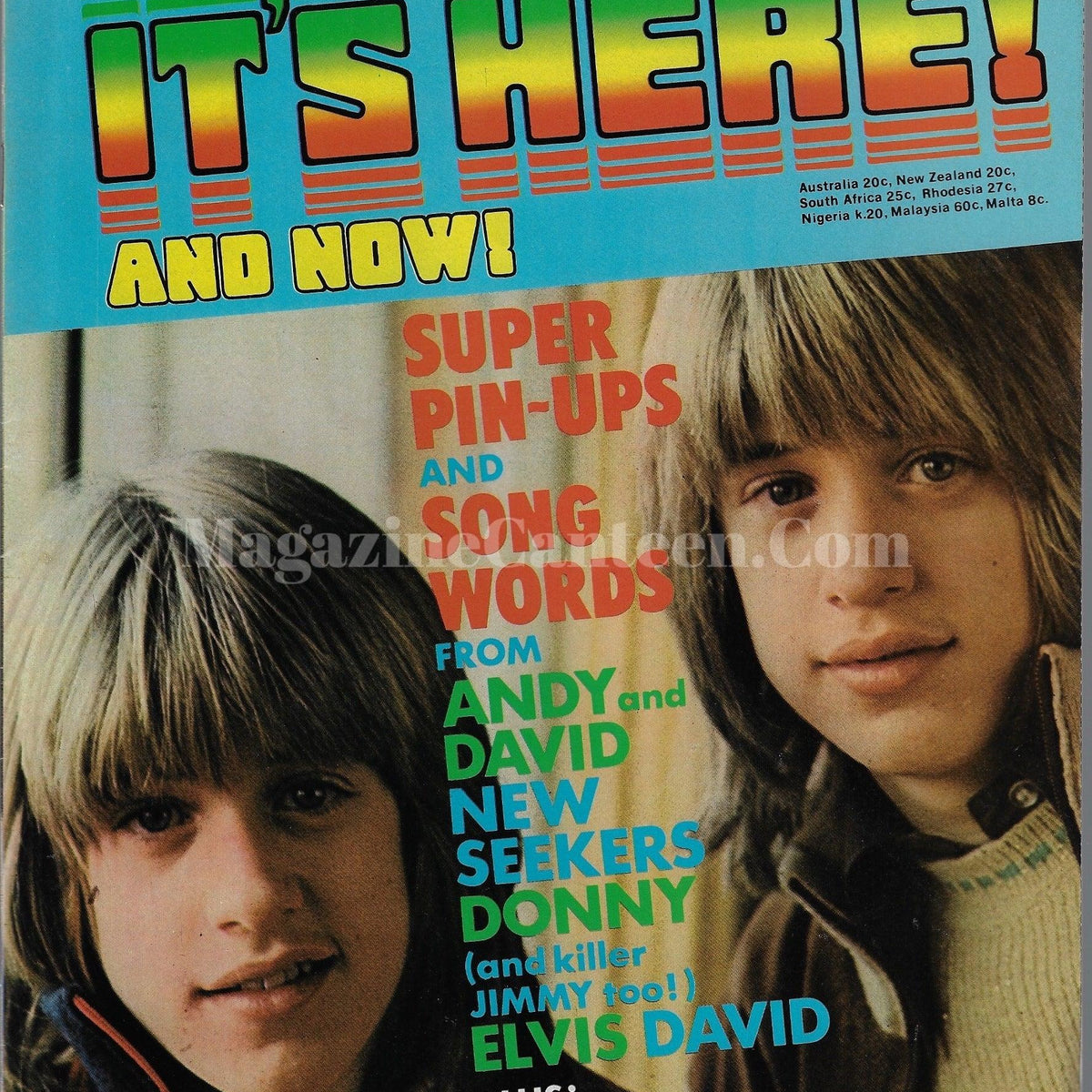 It's Here Magazine - Andy & David – magazine canteen
