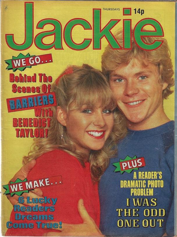 Jackie Magazine - Martin Shaw The Professionals – magazine canteen