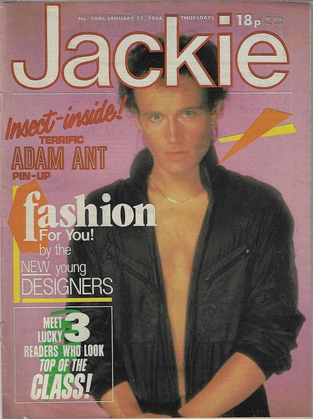 Jackie Magazine - Adam Ant – magazine canteen