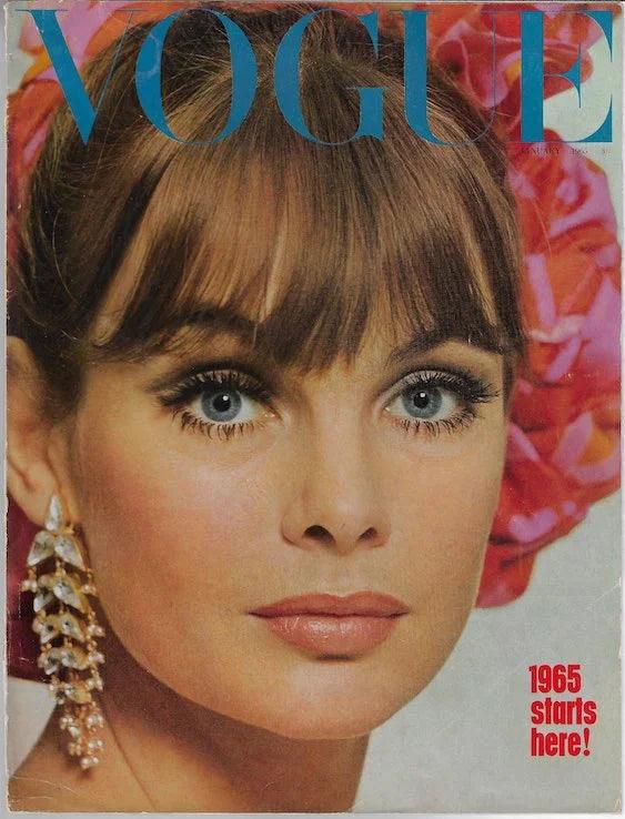 Vogue Magazine January 1965 - Jean Shrimpton Mick Jagger David Bailey ...