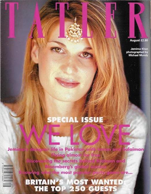 Tatler Magazine - Jemima Khan – magazine canteen